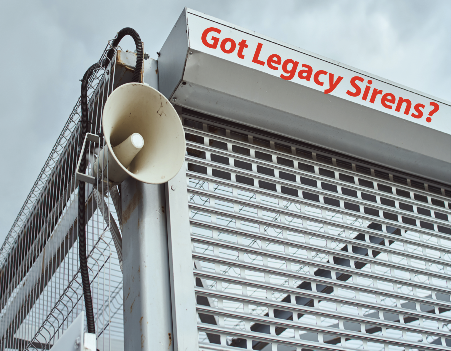 Upgrade Your Legacy Outdoor Warning Sirens | HQE Systems