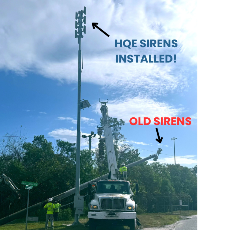 Enhancing Safety at Joint Base Charleston: HQE Systems’ 25-Siren ...